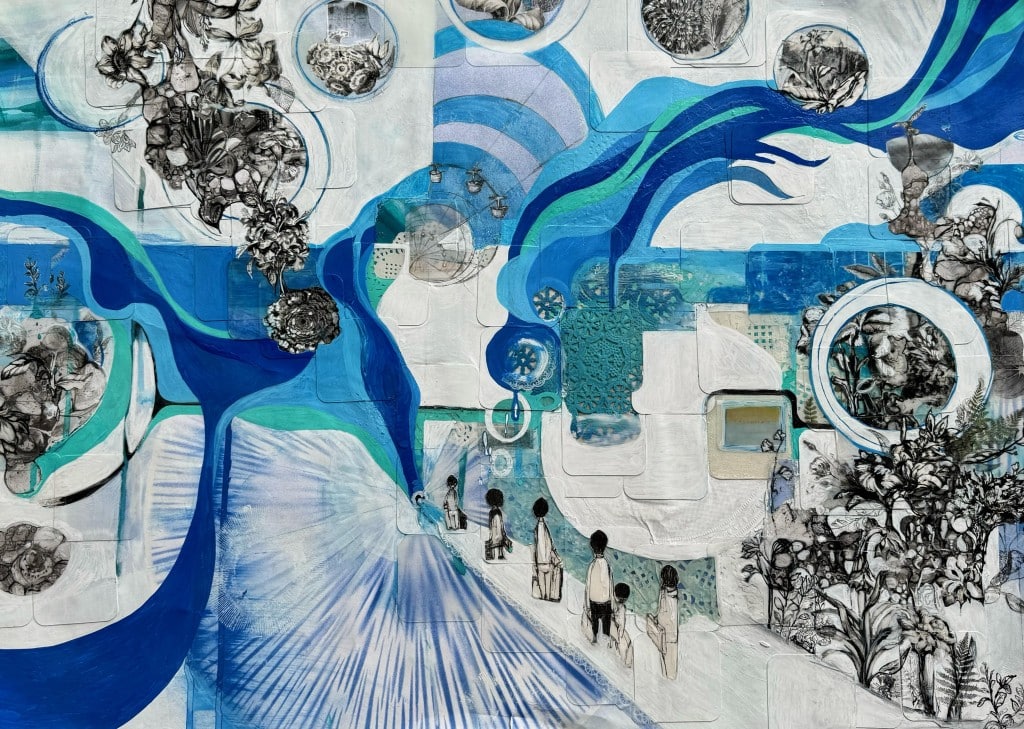 Artist Mehri Davis stakes out a place of calm amid the chaos – Matter News